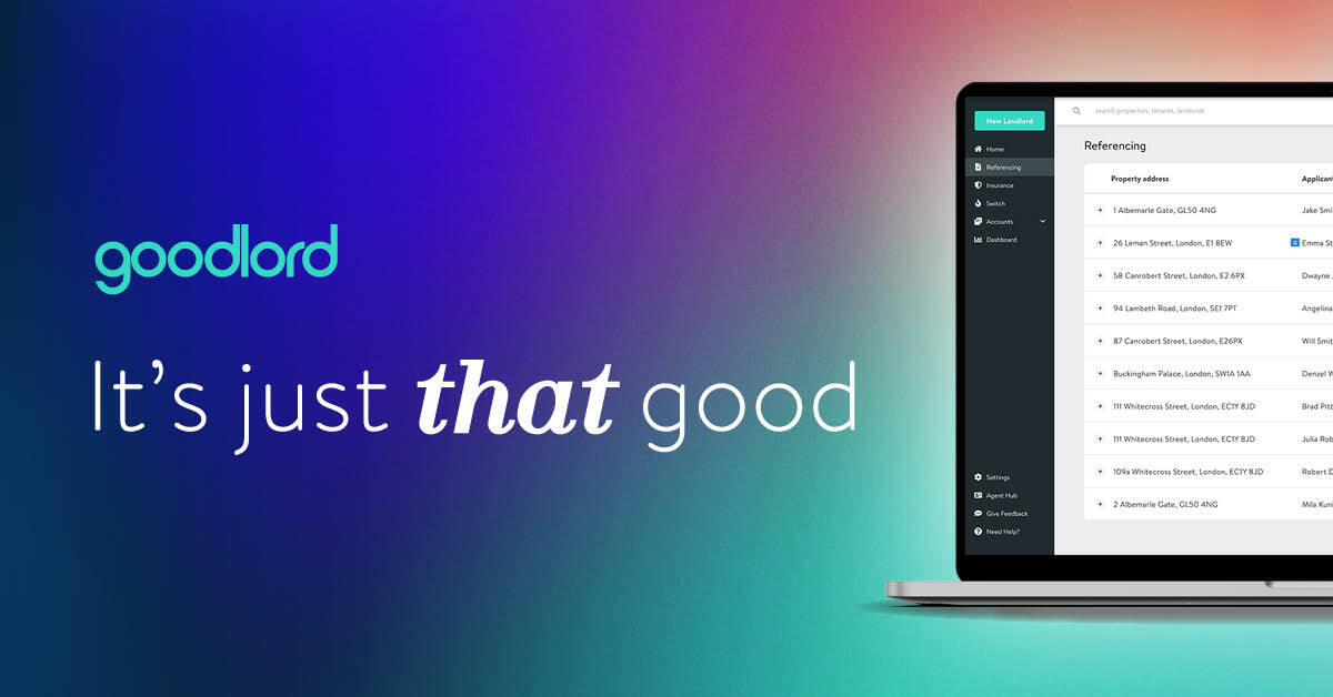 Goodlord. It's just that good.